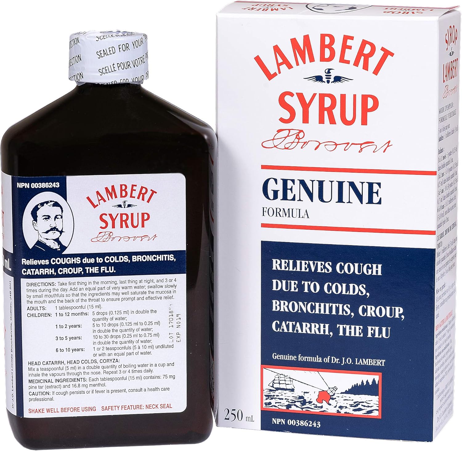 Lambert Natural Cough Syrup 250 mL – Symington Drugs Pharmacy