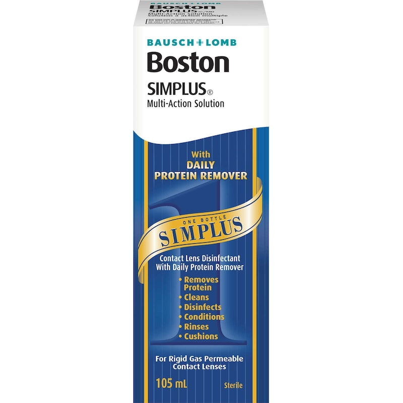 Boston SIMPLUS Multi-Action Solution, 105 mL – Symington Pharmacy