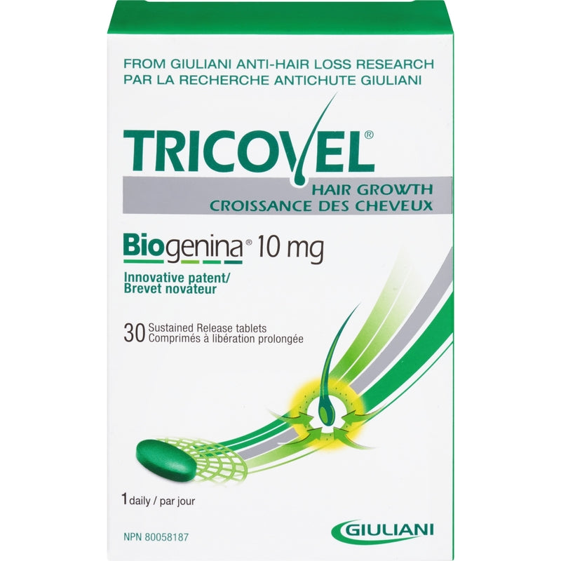 Tricovel Hair Growth Biogenina 10 mg - 30 Tablets – Symington Pharmacy