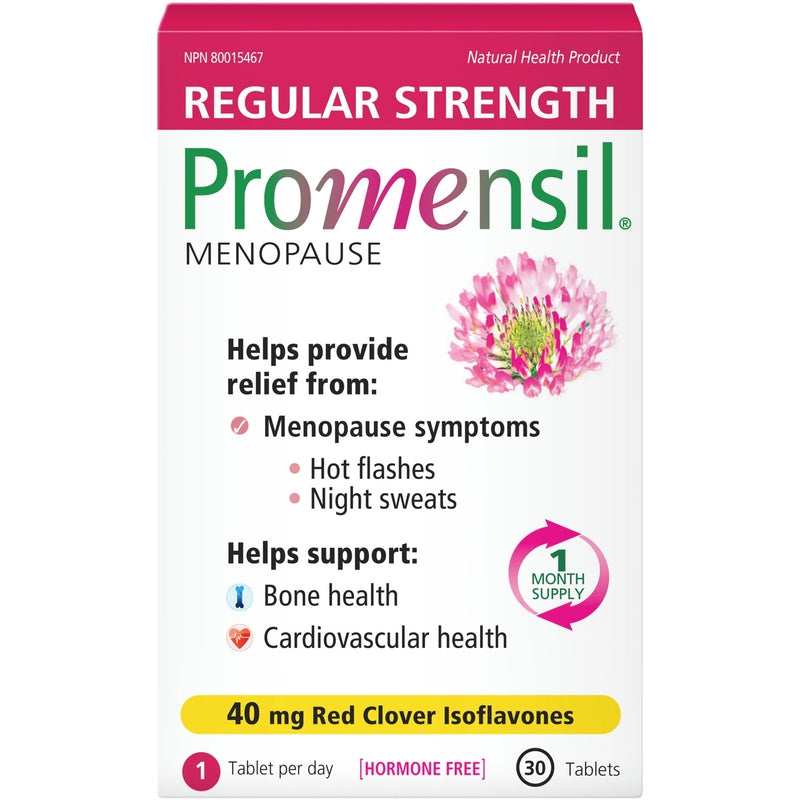 Promensil Regular Strength 40 mg, 30 Tablets – Symington Pharmacy