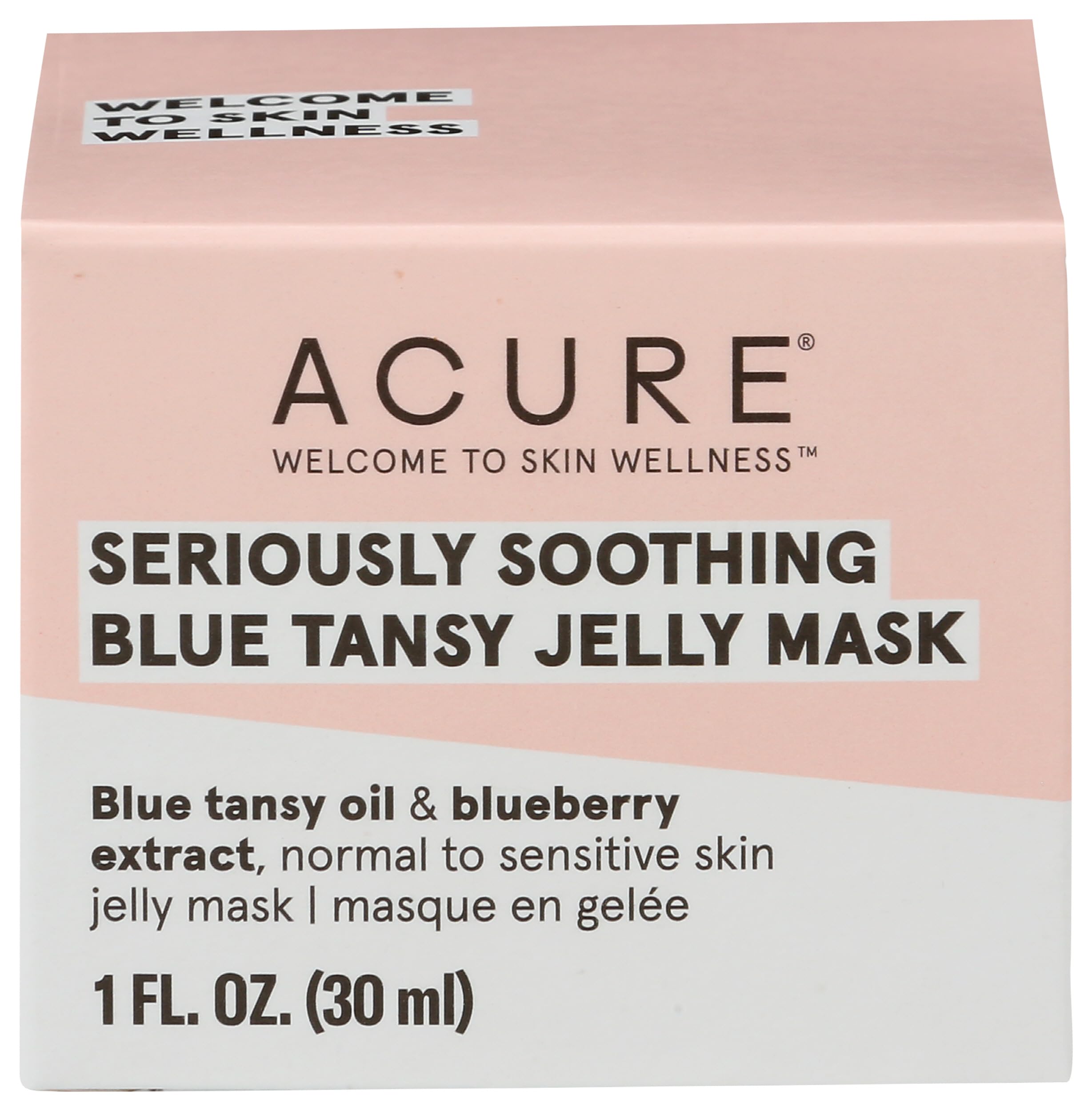 Acure Soothing Blue Tansy Jelly Mask – 30 mL – Symington Pharmacy