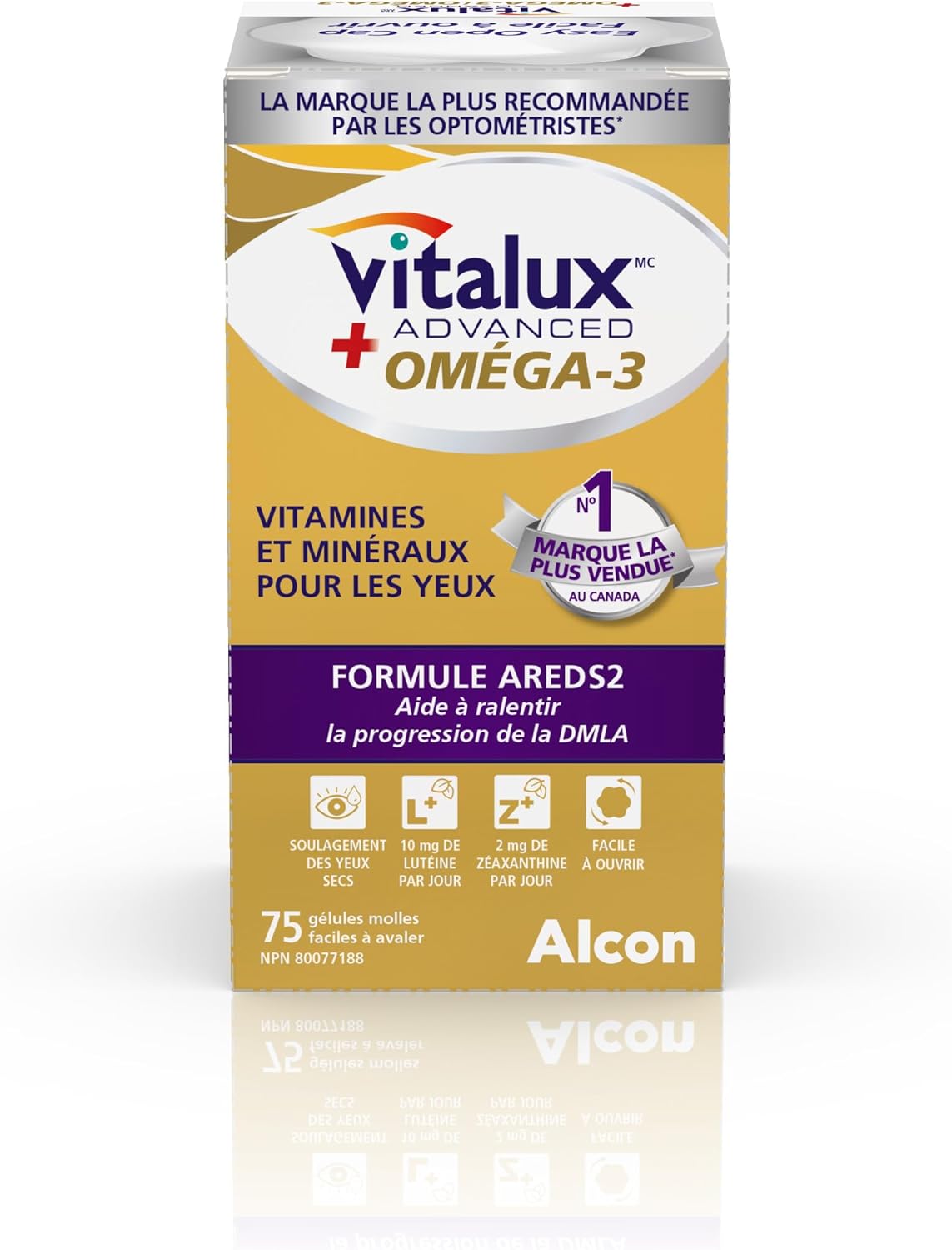 Vitalux Advanced Plus Omega-3 – 75 Capsules – Symington Pharmacy