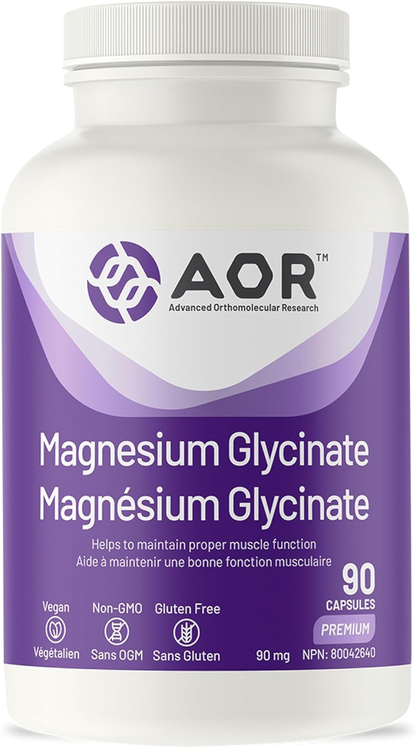AOR Magnesium Glycinate Supplement - 90 ct – Symington Pharmacy
