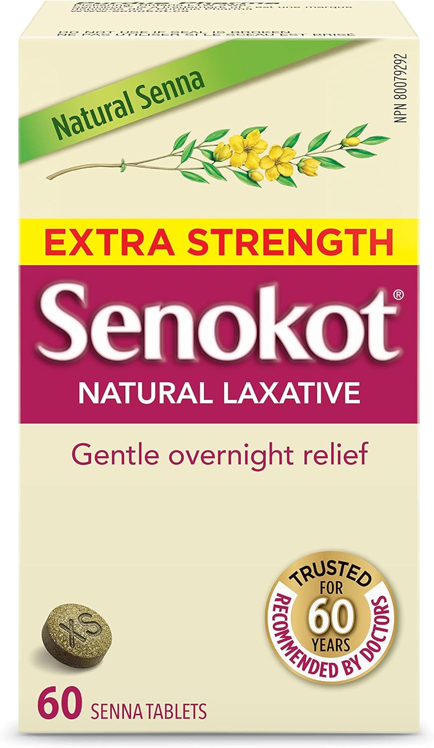 Senokot Extra Strength Natural Laxative, 60 ct – Symington Drugs Pharmacy