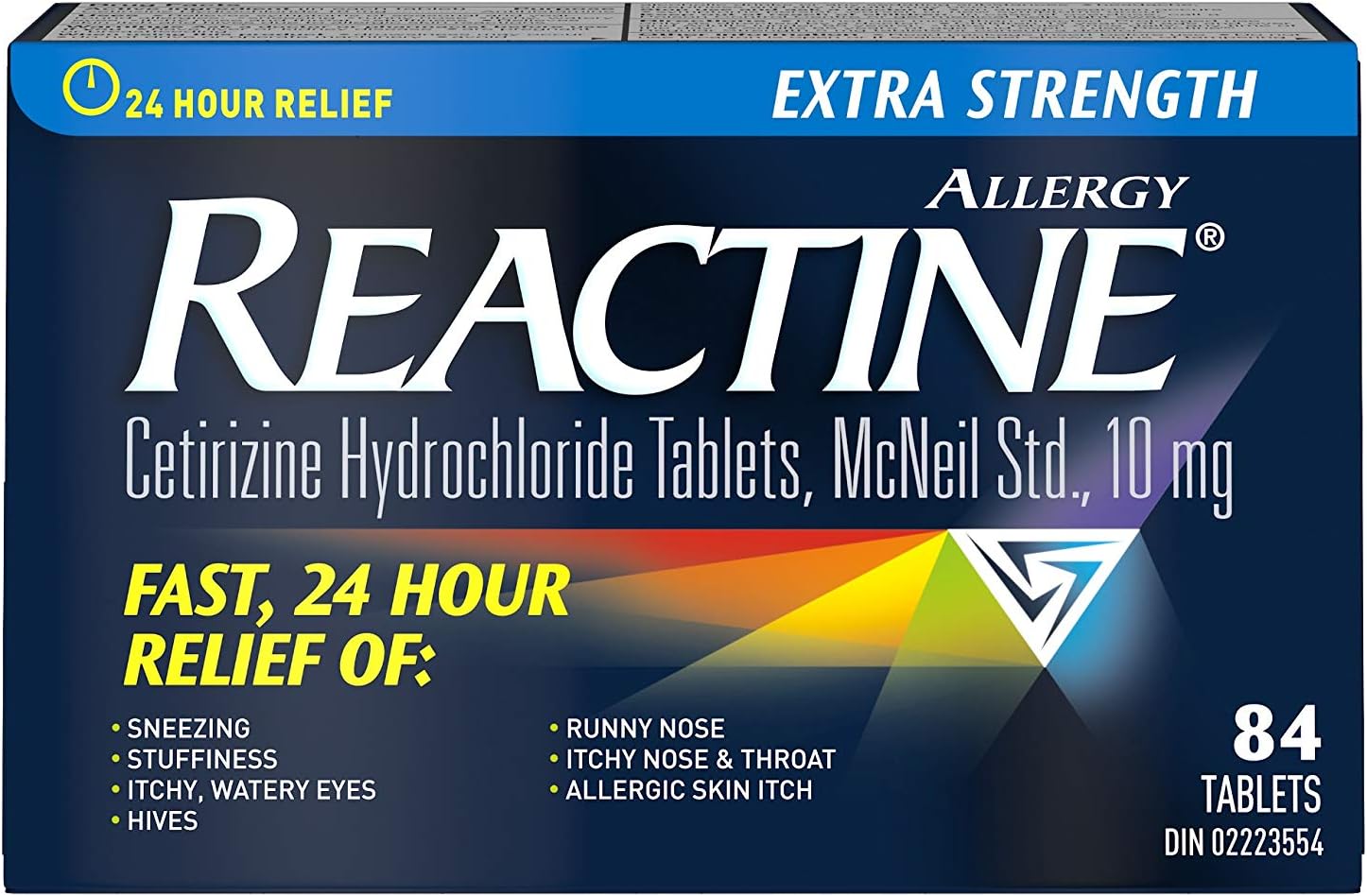 Reactine Extra Strength Antihistamine Tablets, 84 Count – Symington ...