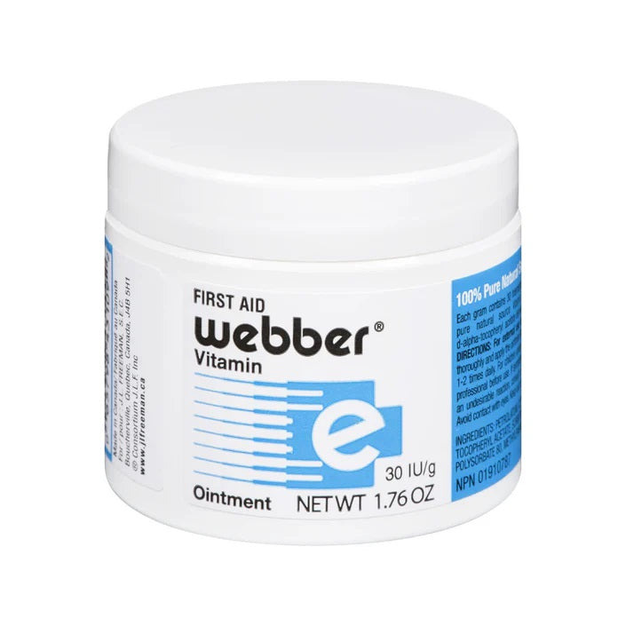 Webber Vitamin E First Aid Ointment 30g – Symington Drugs Pharmacy
