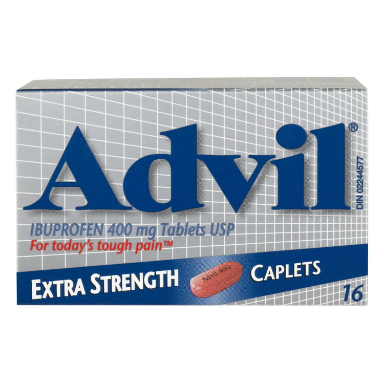 Advil Extra Strength Ibuprofen 400mg Caplets - 16 Count – Symington ...