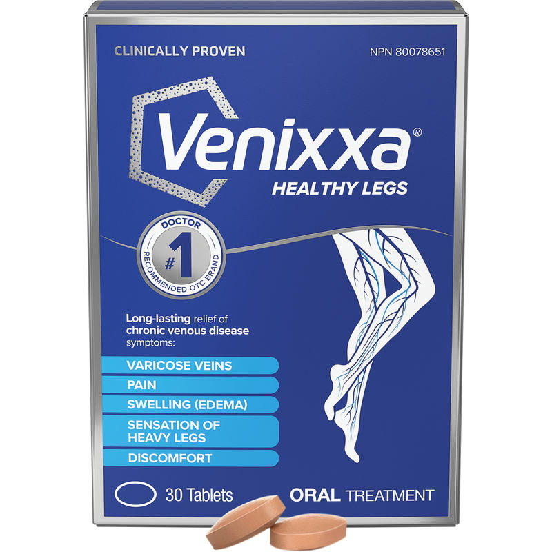 Venixxa Healthy Legs 500 mg - 30 Tablets – Symington Drugs Pharmacy