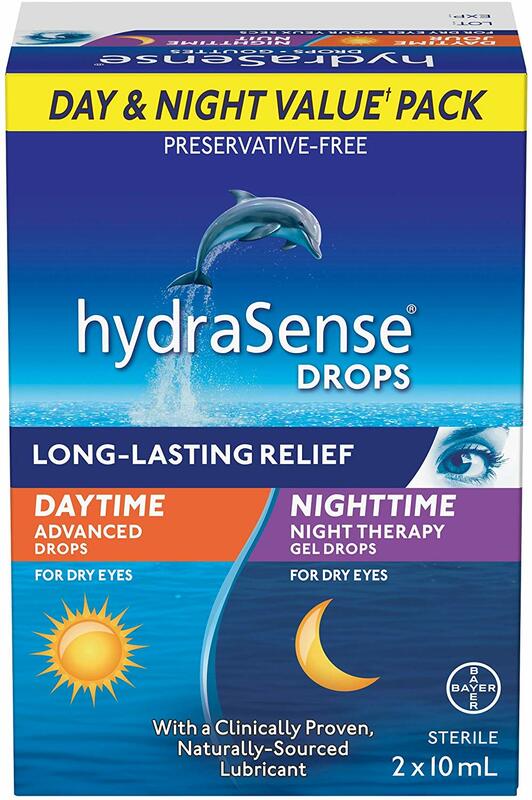 HydraSense Day & Night Eye Drops (2 x 10 mL) – Symington Drugs Pharmacy